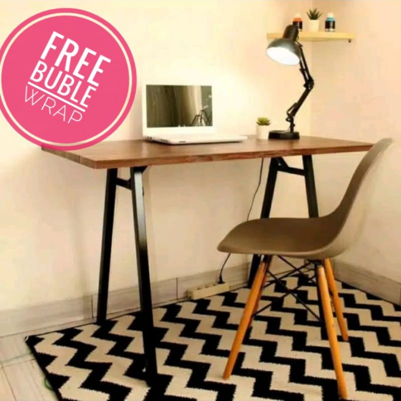 Minimalist work desk, study table, office table, latest model labtop ...