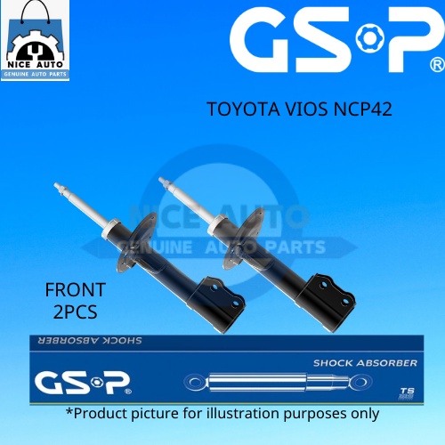 TOYOTA VIOS (NCP42) / VIOS (NCP150) (FRONT & REAR)ABSORBER - BRAND GSP ...