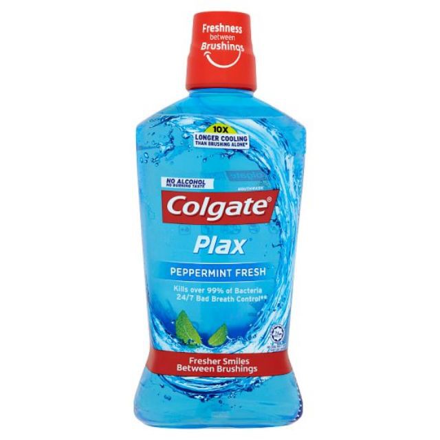 COLGATE PLAX PEPPERMINT FRESH 750ML* | Shopee Malaysia
