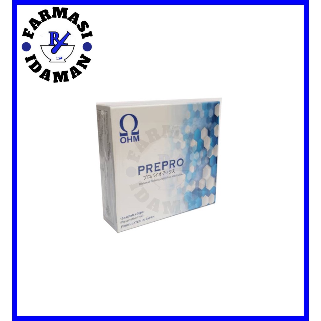 OHM PREPRO PROBIOTICS (15 SACHETS X 3 gm) | Shopee Malaysia