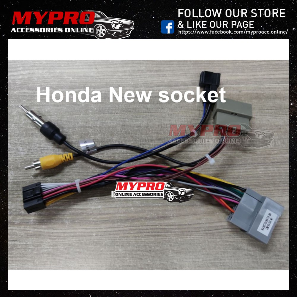 CAR ANDROID PLAYER 9 OR 10 INCH OEM PLUG N PLAY SOCKET POWER CABLE ...