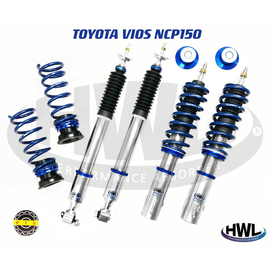 TOYOTA VIOS NCP150 HWL MT1BS Adjustable Absorber Hi Low Soft Hard ...