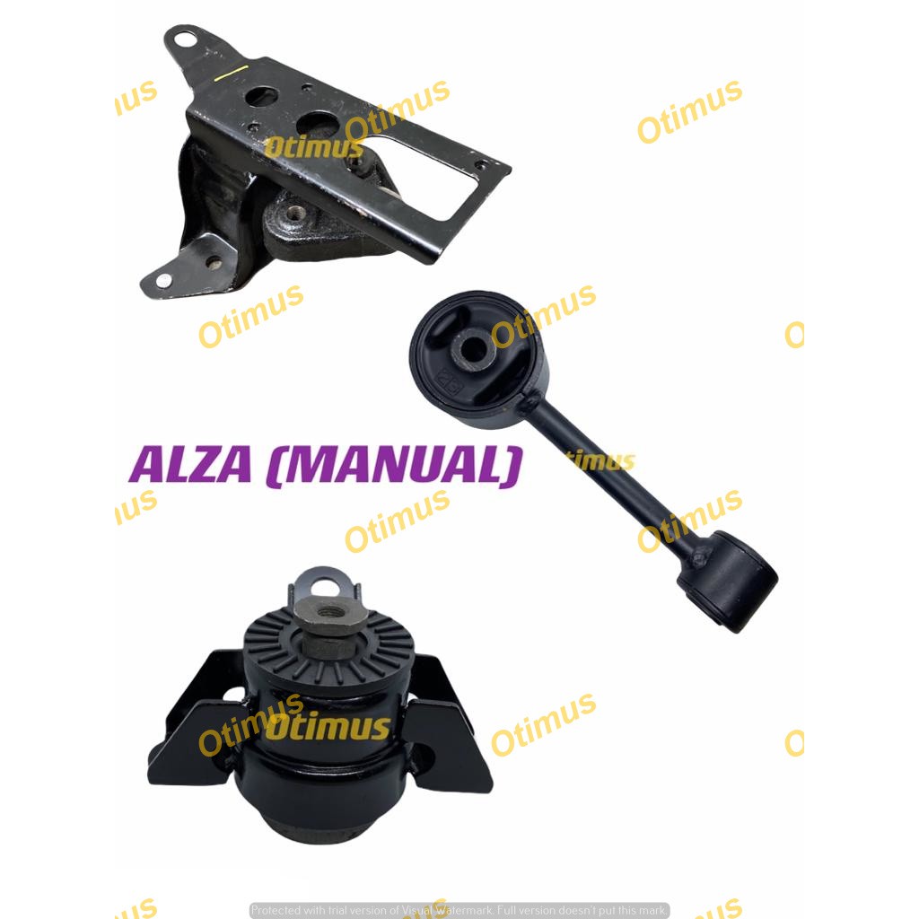 1 SET PERODUA ALZA 1.5 MANUAL 2009-2021 ENGINE MOUNTING | Shopee Malaysia