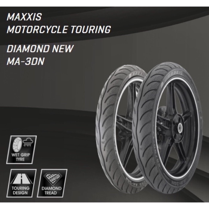 TAYAR TIRES MAXXIS DIAMOND BUNGA 3D-NEW TUBELESS 60/80-17 70/80-17 70/ ...