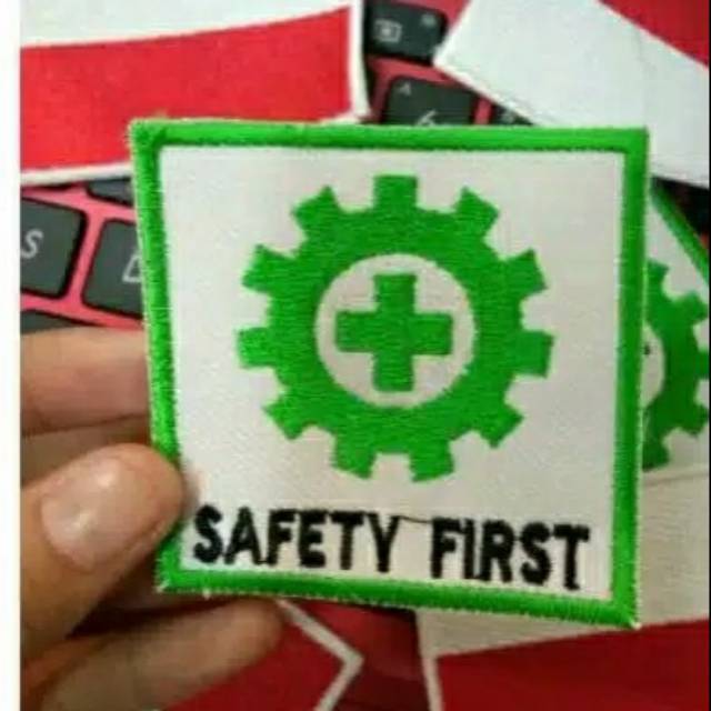 Safety first Embroidery | Shopee Malaysia