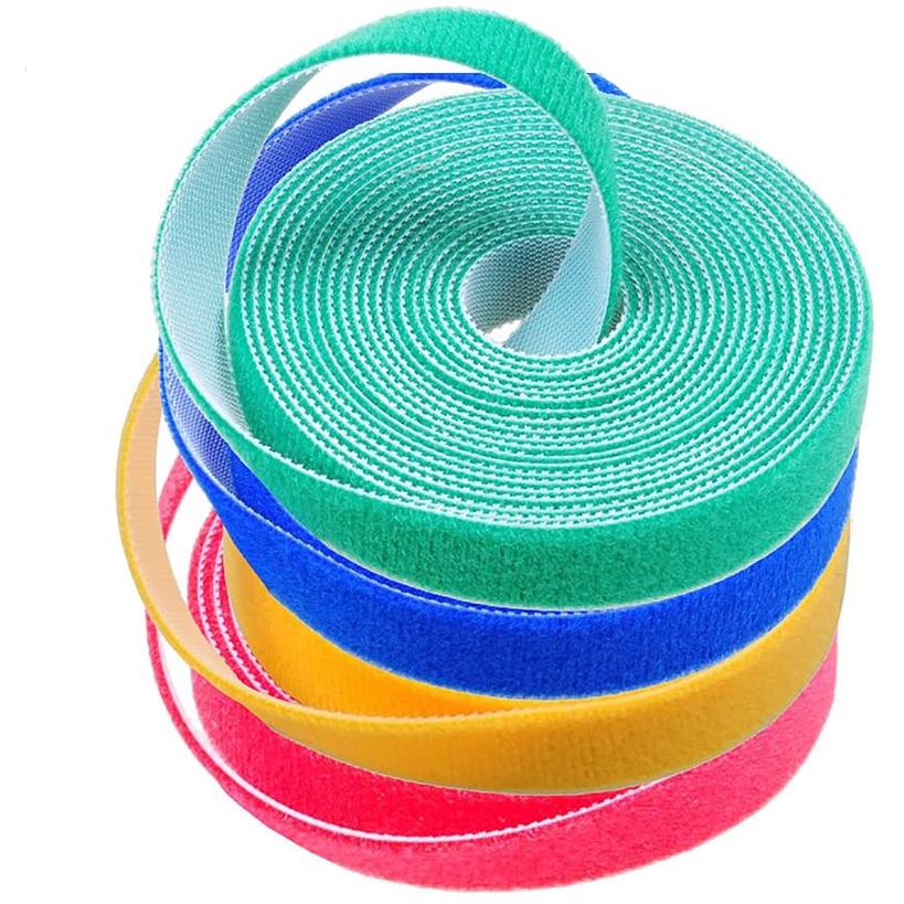 5M Cable Velcro Cable Tie Wire Reusable Cord Organizer Cable Wire ...