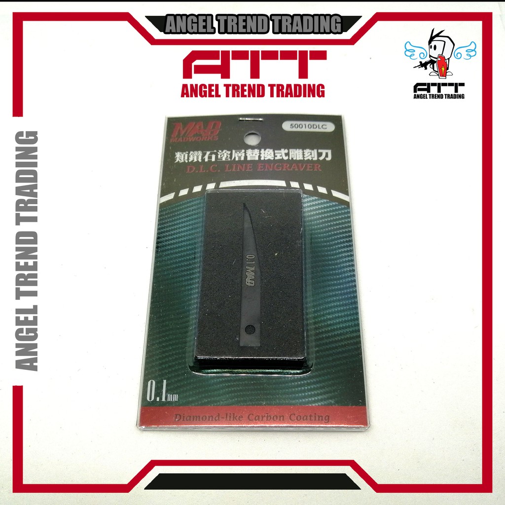 MADWORKS CHISEL 50010DLC 0.1MM DLC LINE CUTTER DIAMOND-LIKE CARBON ...