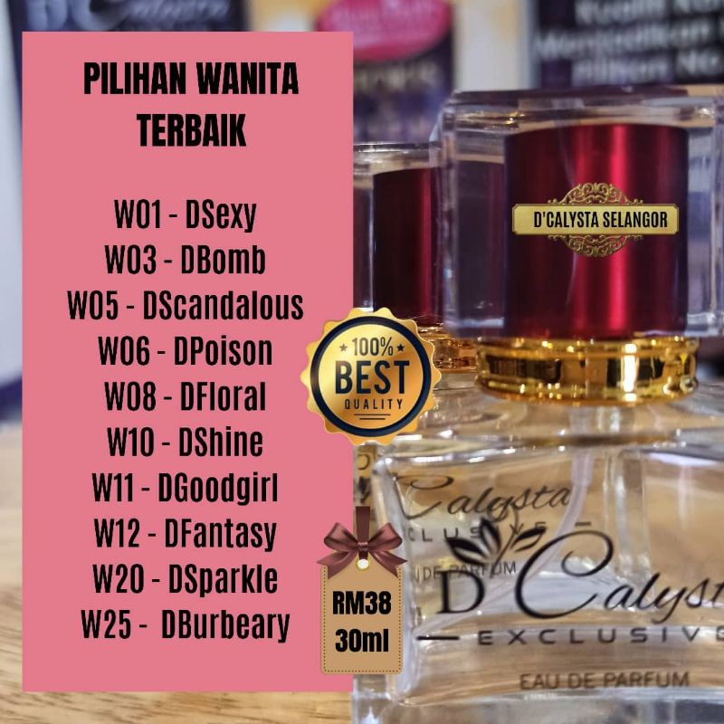 D'Calista Perfume Minyak Wangi mesra solat untuk lelaki | Shopee Malaysia