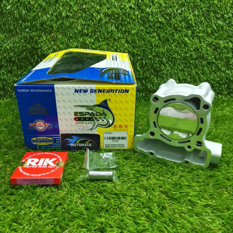 ESPADA RACING CERAMIC BLOCK F/R HONDA RS150 FORGED PISTON 63MM & 65MM | Shopee Malaysia