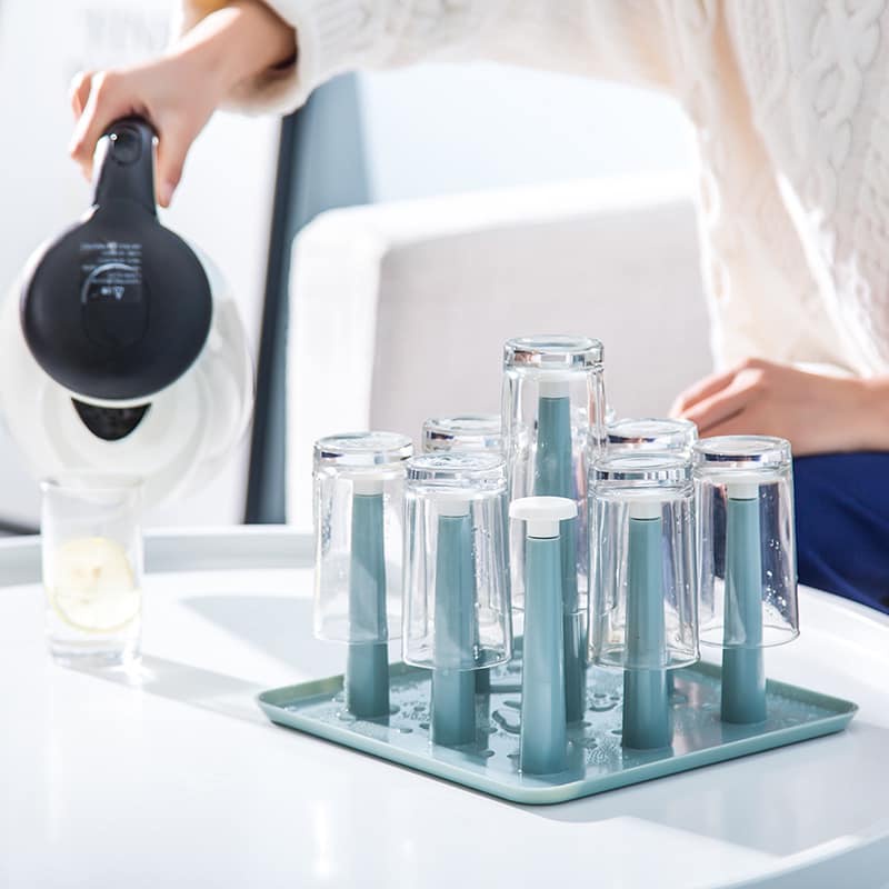 Cup and Glass Organizer Drainers Drain Cup Holder Creative Plastic ...