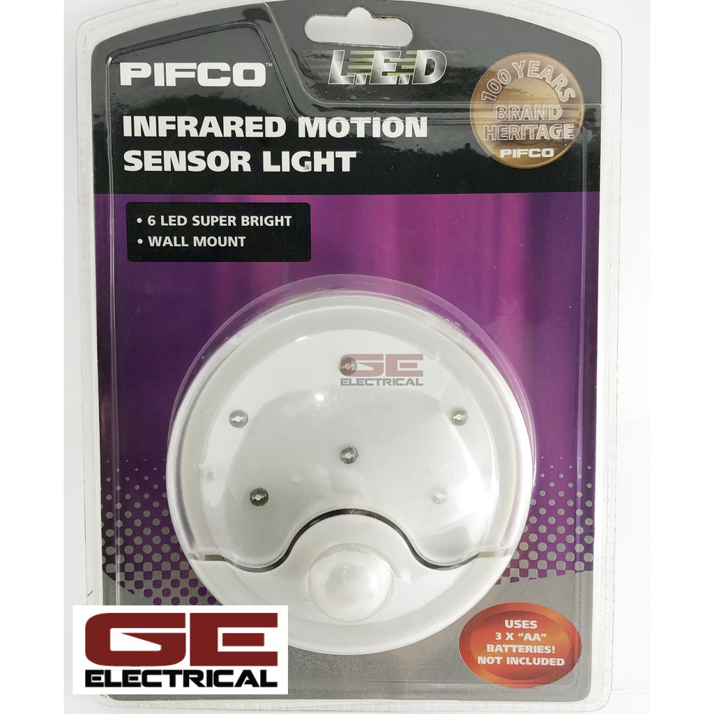 PIFCO LED Infrared Motion Sensor Light | Shopee Malaysia