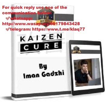 Iman Gadzhi - Kaizen Cure (Total size: 5.34 GB Contains: 6 folders 34 files) | Shopee Malaysia