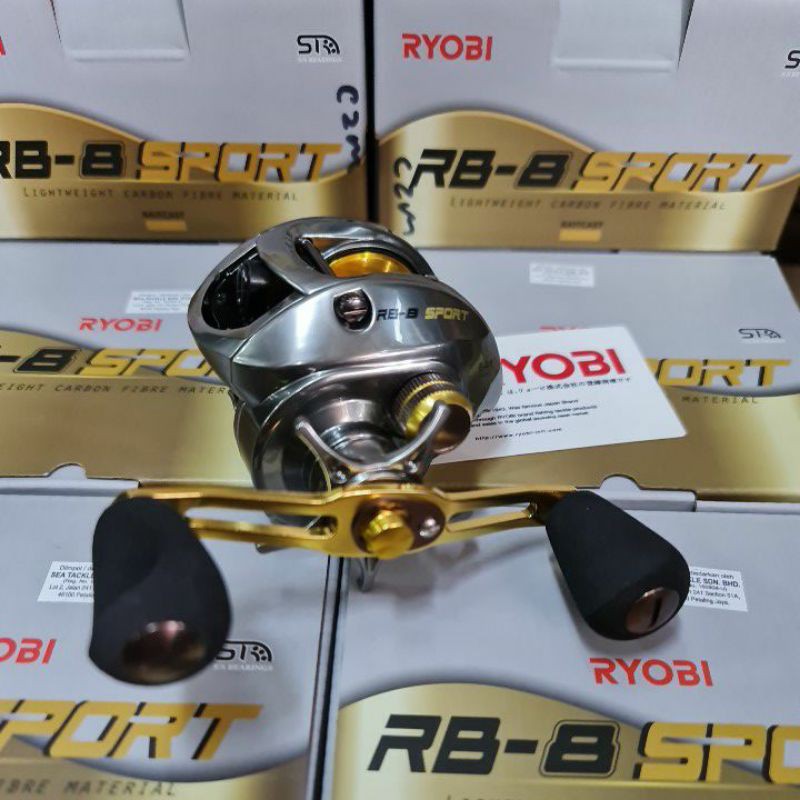 NEW RYOBI RB-8 SPORT Casting reel | Shopee Malaysia
