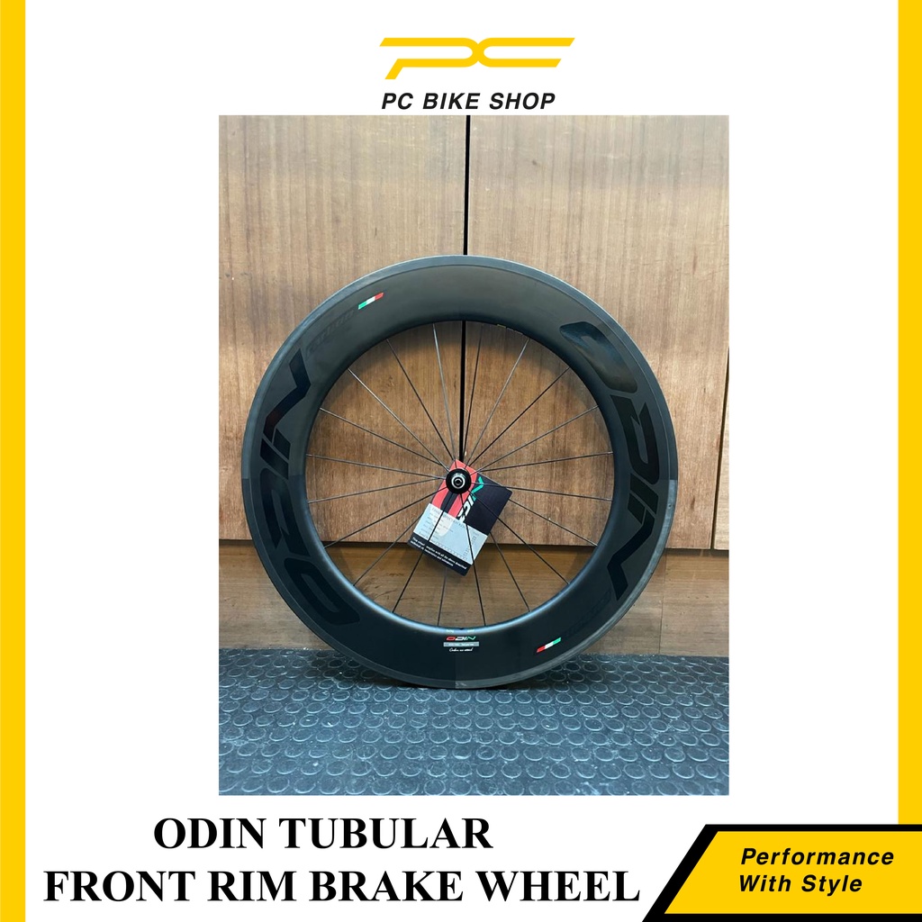 ODIN TUBULAR FRONT RIM BRAKE WHEEL | Shopee Malaysia