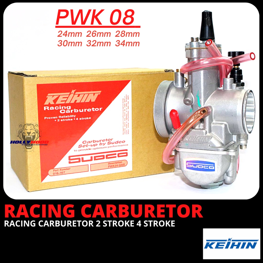 SUDCO PWK CARBURETOR MOTORCYCLE RACING PWK CARBURATOR MOTORBIKE 24MM ...