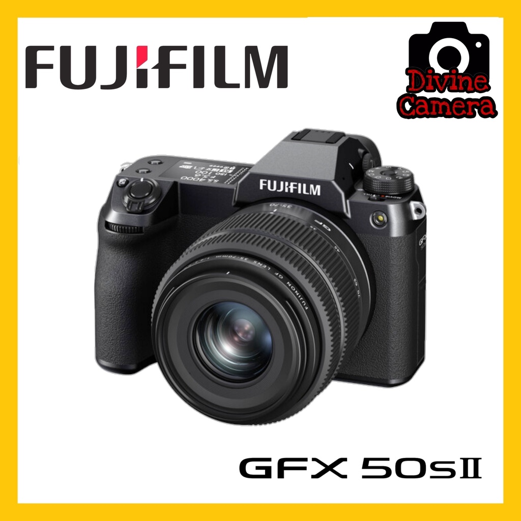 FUJIFILM GFX 50S II Medium Format Mirrorless Camera (Free 32GB USH-II SD Card) | Shopee Malaysia