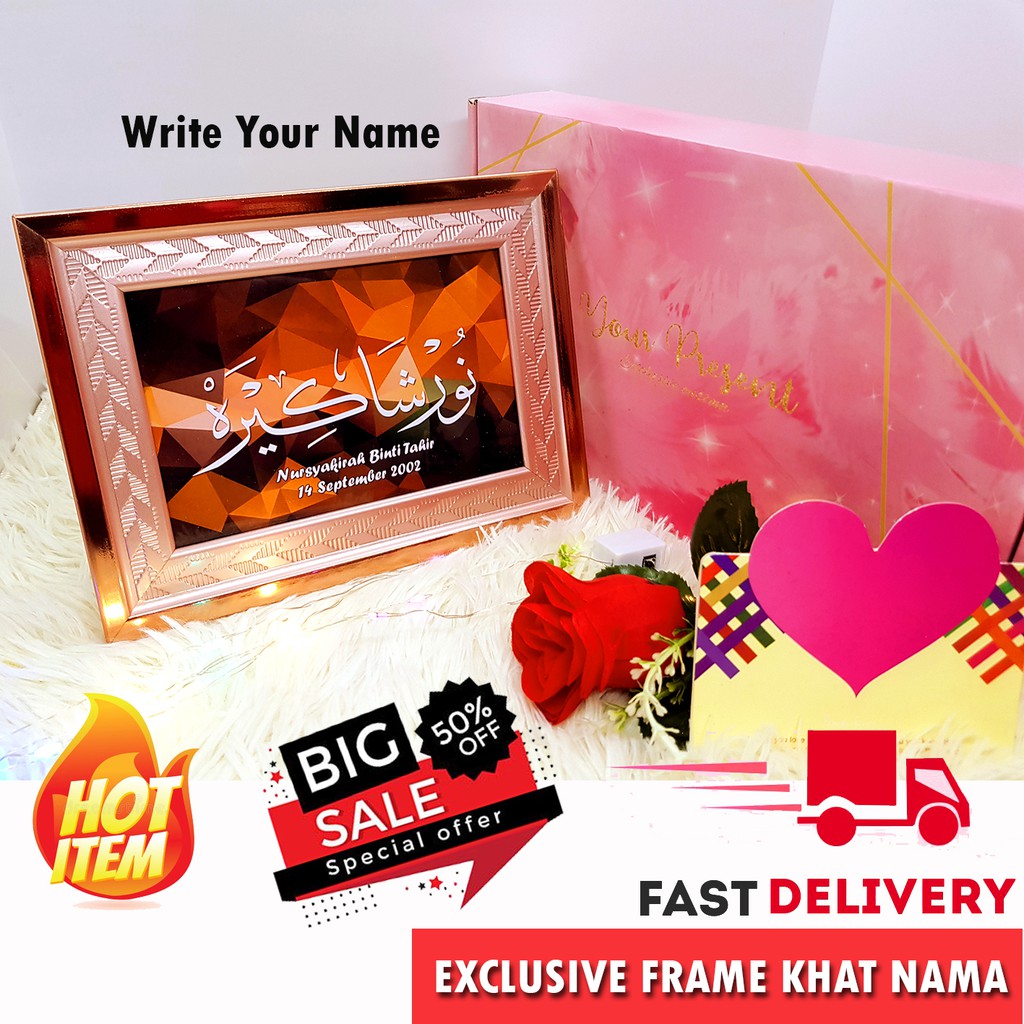 🎁Ready Stock🎁 SET GIFT BOX TERMURAH / KHAT NAMA CUSTOME / BIRTHDAY GIFT ...