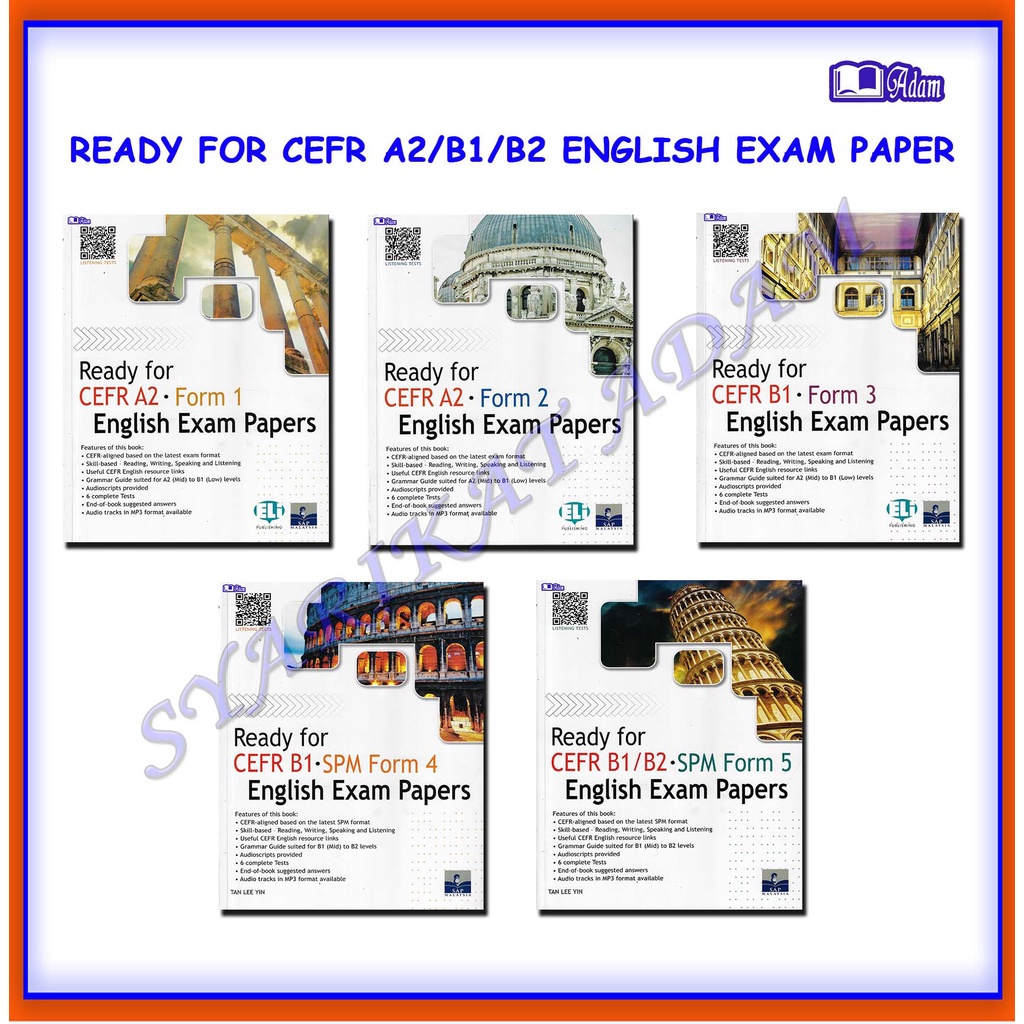 [ADM] READY FOR CEFR A2/B1/B2 - ENGLISH EXAM PAPER (FORM 1 - FORM 5 ...