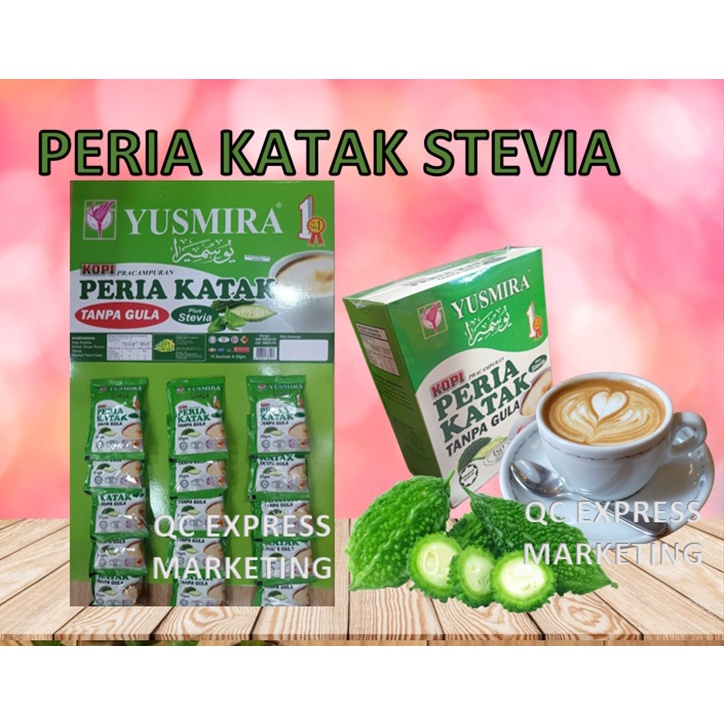 Kopi Yusmira Peria Katak TANPA GULA PLUS STEVIA PAPAN @ KOTAK | Shopee ...