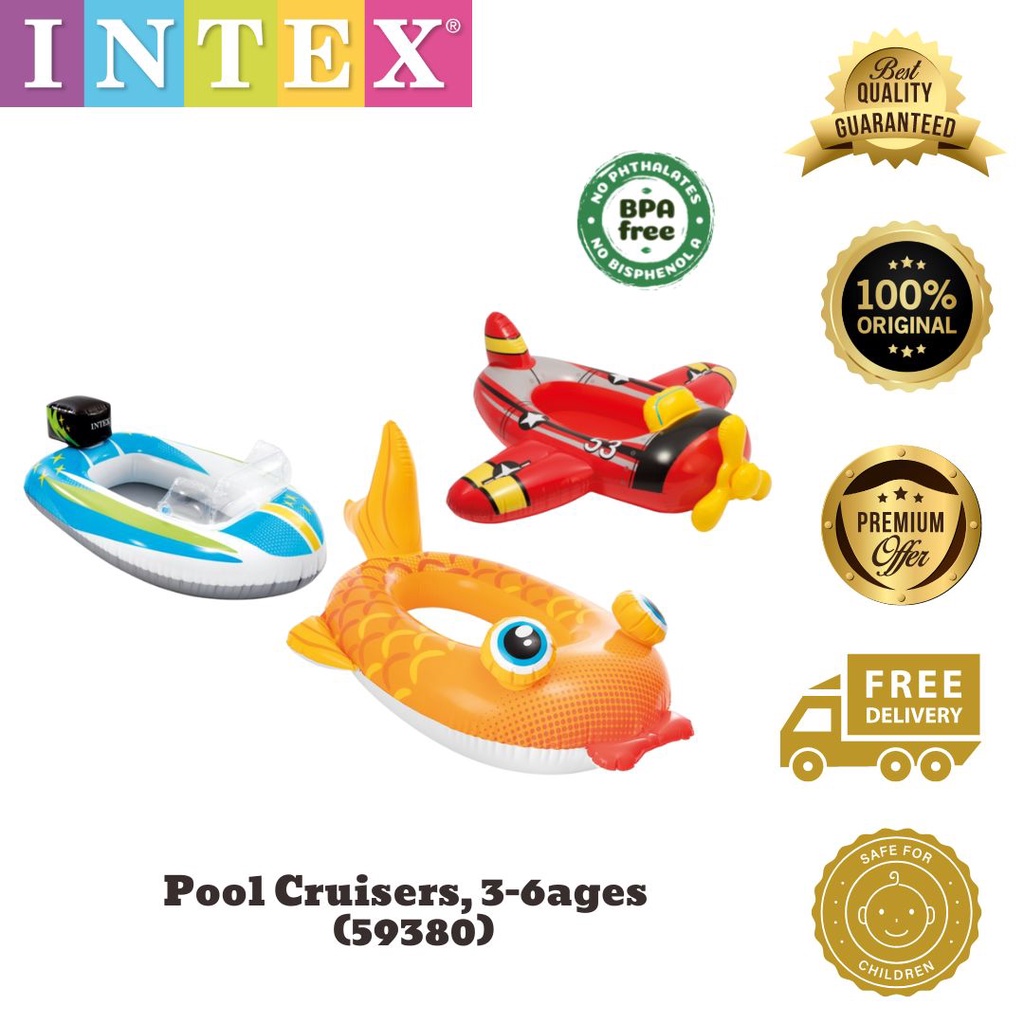 59380 INTEX Pool Cruiser/ swim float for kids, vehicle design swimming ...
