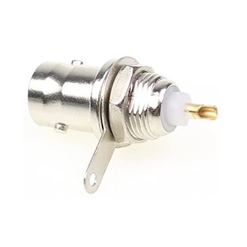 BNC Female Jack Nut Washer Chassis Panel Mount Socket Solder Type RF ...