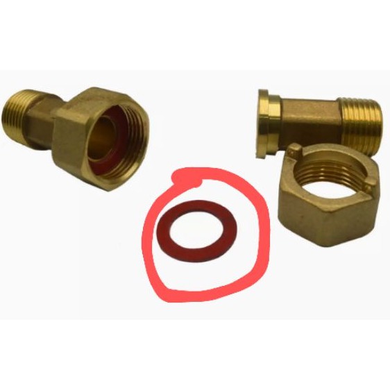 10 Pcs 1/2" or 3/4" Water Meter Joint Washer Only FOR WATER METER ONLY ...