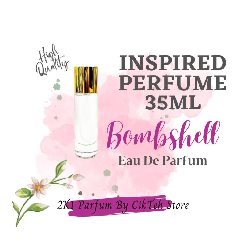 BOMBSHELL EDP PERFUME 35ML BY VS INSPIRED PERFUME | Shopee Malaysia