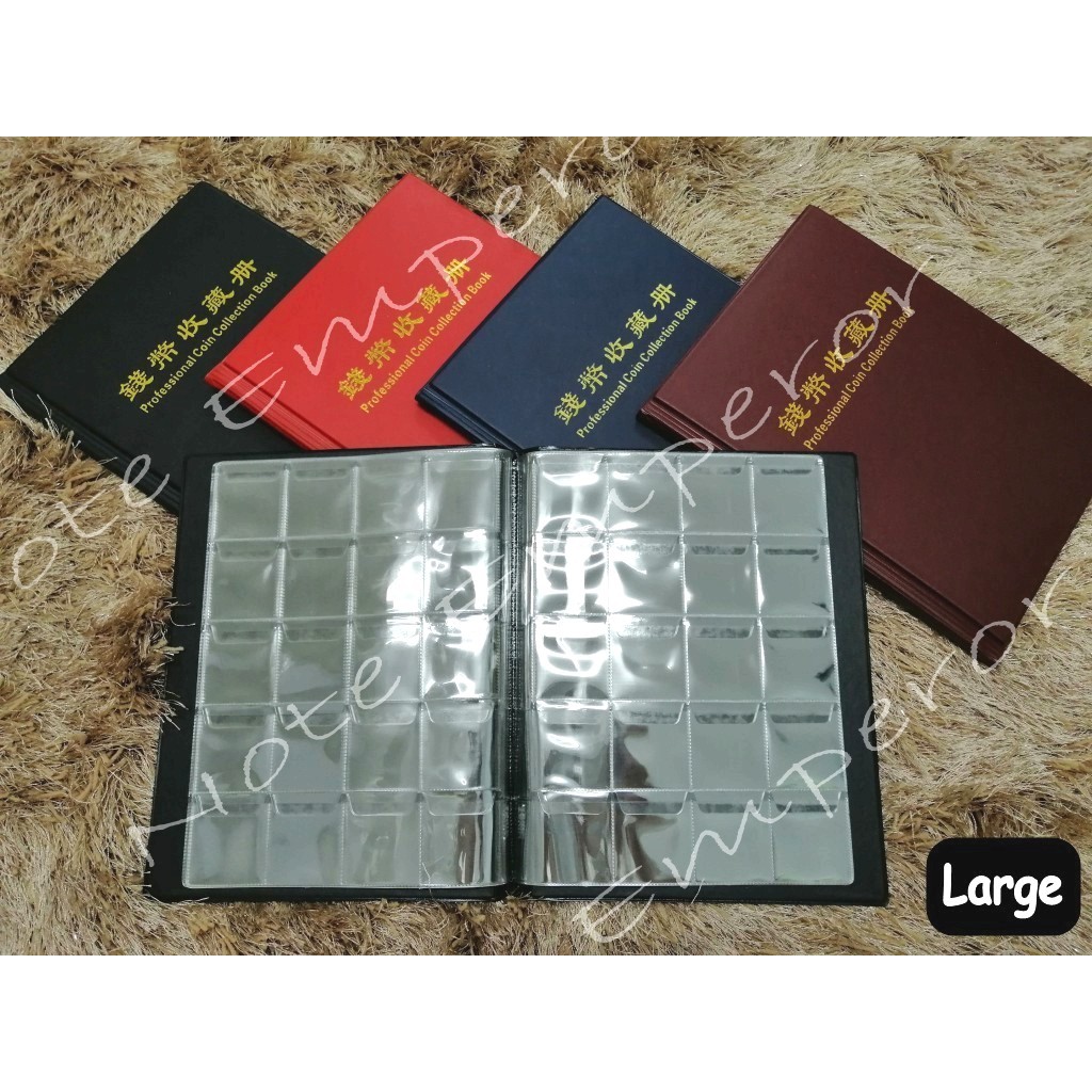 PCCB Large Coin Album [Fixed Pages] | Shopee Malaysia