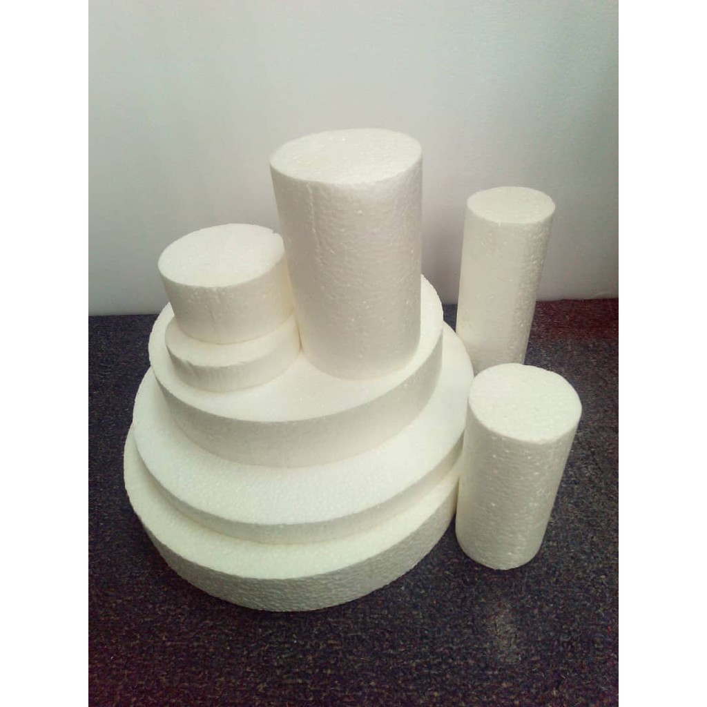 Polistrin / Gabus Bulat , Cylinder , Petak , Love | Shopee Malaysia