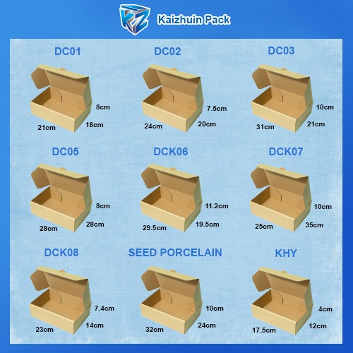 (Normal Die-Cut Boxes) 🎁 Kotak DIE-CUT case Gift Box Packaging Box ...