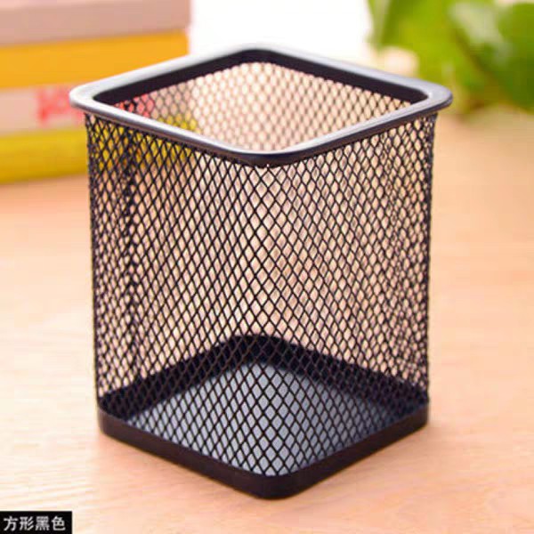 [KUAN YAN] SQUARE METAL PEN HOLDER (BLACK) / Bekas Letak Pen | Shopee ...