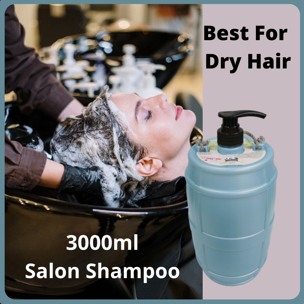 Salon pack Barrel type Gallon Hair Shampoo 3000ml moisture shampoo cool ...