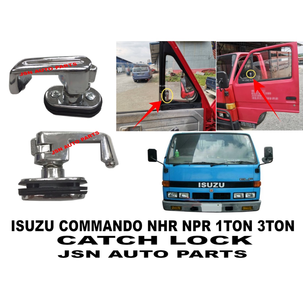 J15S04 CATCH LOCK ISUZU COMMANDO NHR NPR 1TON 3TON | Shopee Malaysia