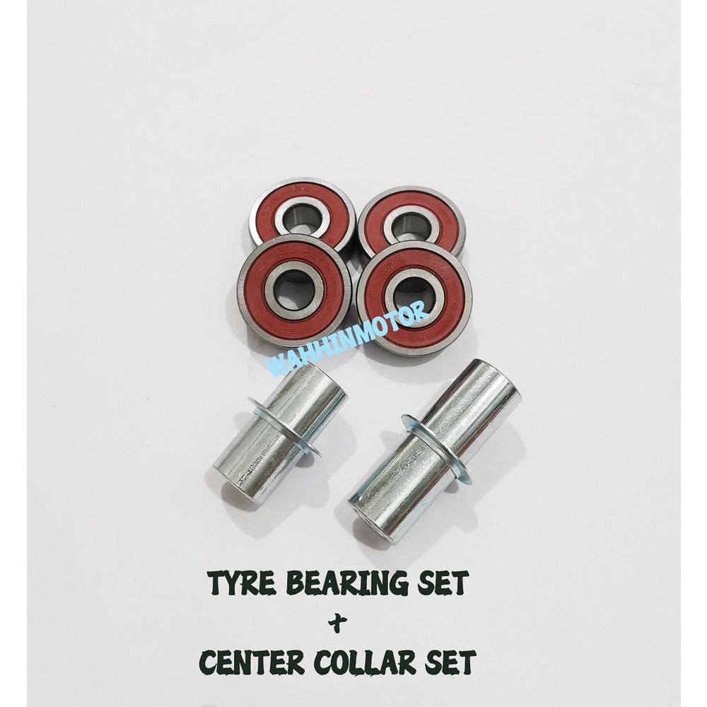 BEARING TYRE COMPLETE BEARING BUSH TAYAR SET EX5 DREAM WAVE100 WAVE125 LC135 RXZ KRISS Y110 SRL ...