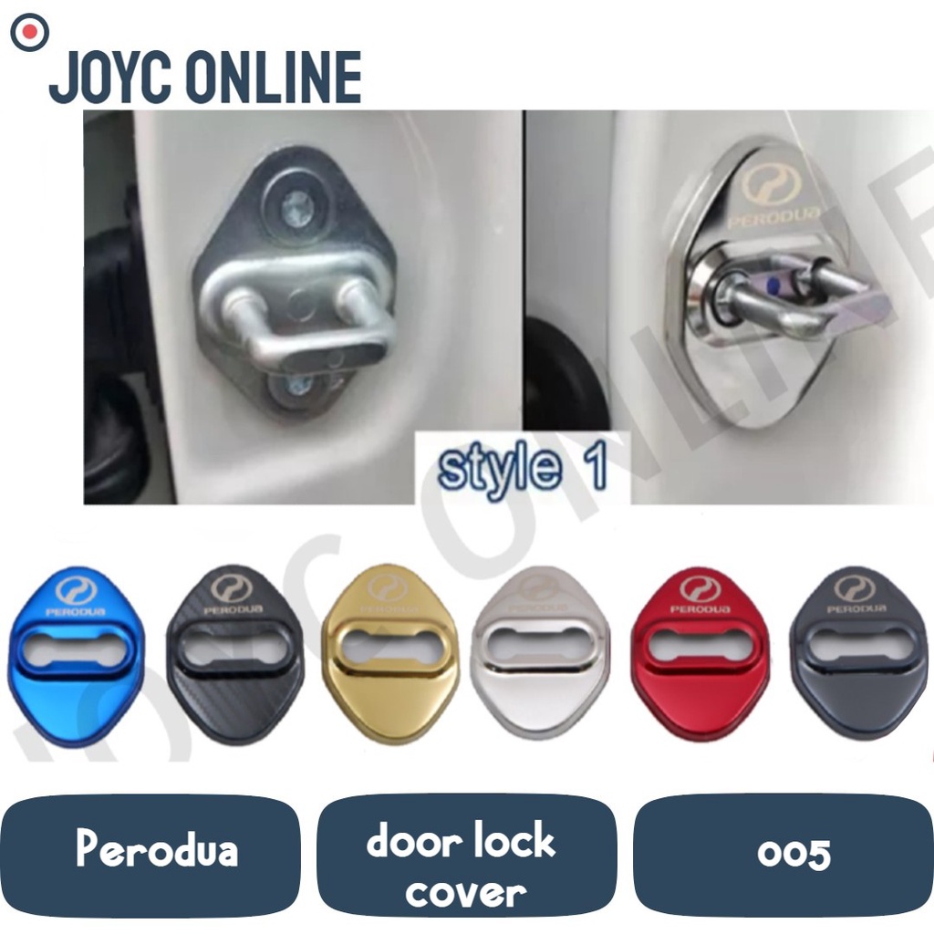 [ READYSTOCK ] Perodua Car Door Lock Cover Protection Cover MYVI ARUZ ...
