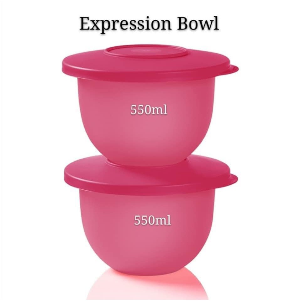 TUPPERWARE EXPRESSION BOWL 550ML (1 PC) | Shopee Malaysia