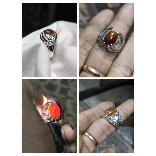 RAJA KAYU MERAH ASLI IKATAN SILVER925 | Shopee Malaysia