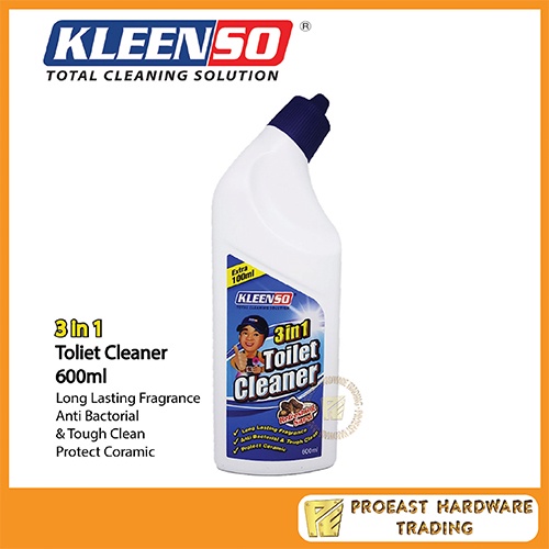 Kleenso 3 in 1 Toilet Bowl Cleaner - 600ml | Shopee Malaysia