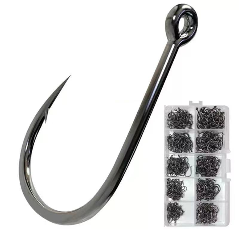 【READY STOCK】High Carbon Steel Fishing Hook| Mata kail J Shape | Shopee ...