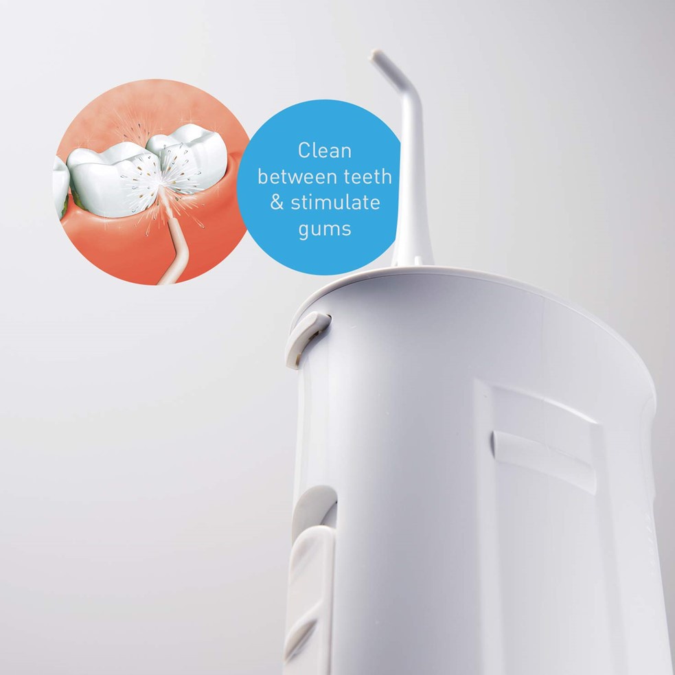 PANASONIC EW-DJ10 Oral Irrigator 2 Speed Jet EW-DJ10-A401 Washable Battery Operated Storable ...