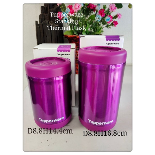 📌Tupperware Stacking Thermal Flask📌 | Shopee Malaysia