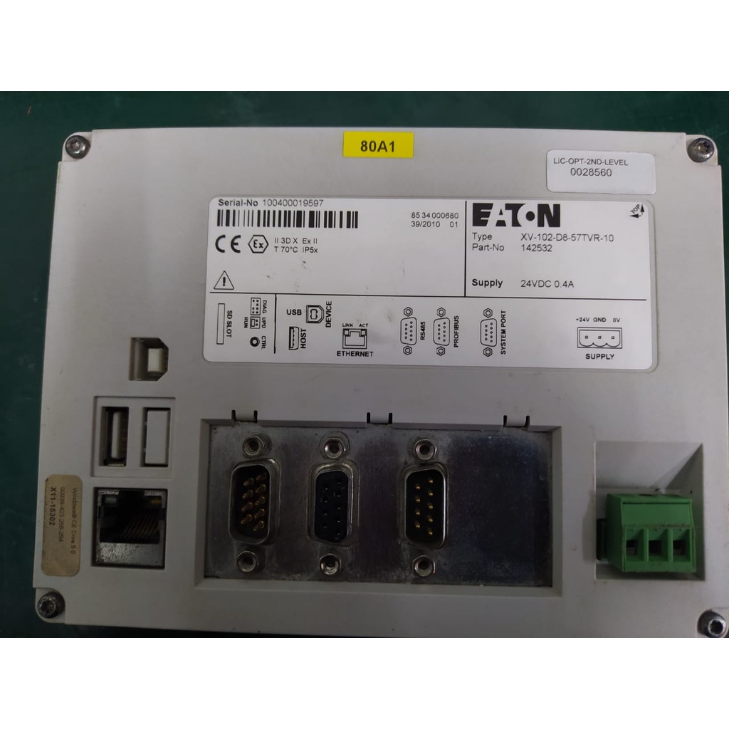 【STOCK CLEARANCE】EATON TOUCH PANEL XV-102-D8-57TVR-10 [XV-102-D8-57TVR ...