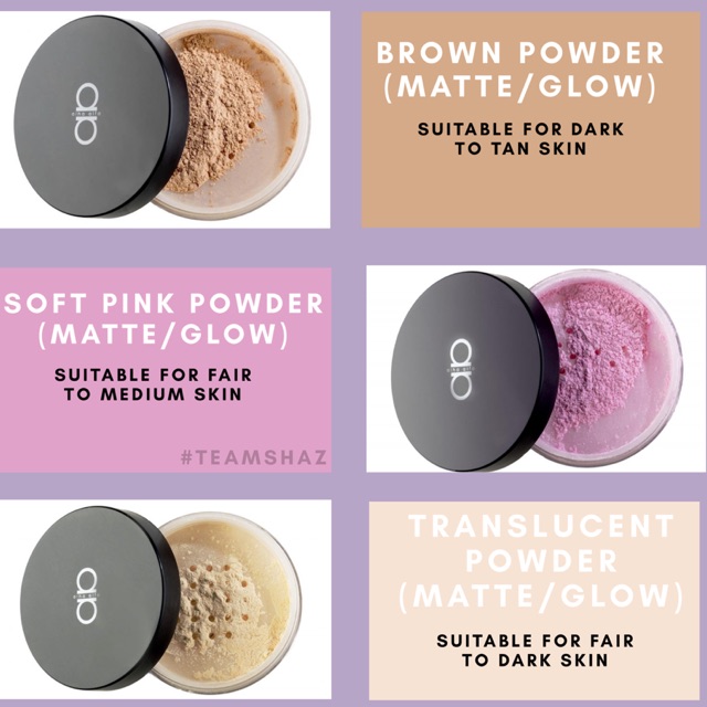 WATERPROOF LOOSE POWDER ALHAALFA 💯 ORIGINAL WITH FREE GIFT AND FREE ...