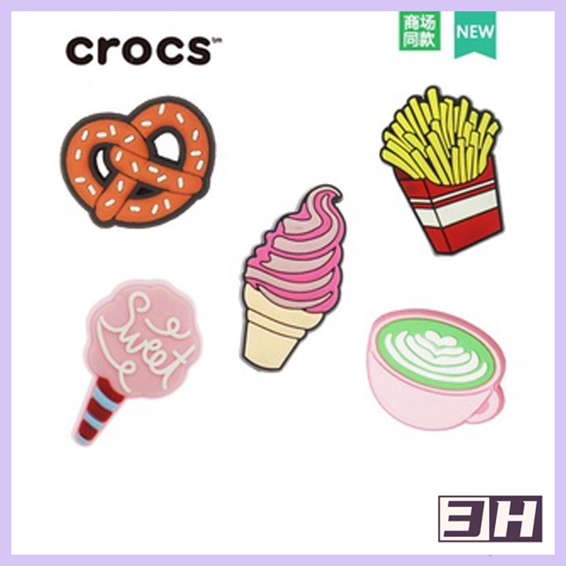 Food /Crocs jibbitz/High Quality jibbits/authentic/jibbitz set | Shopee ...