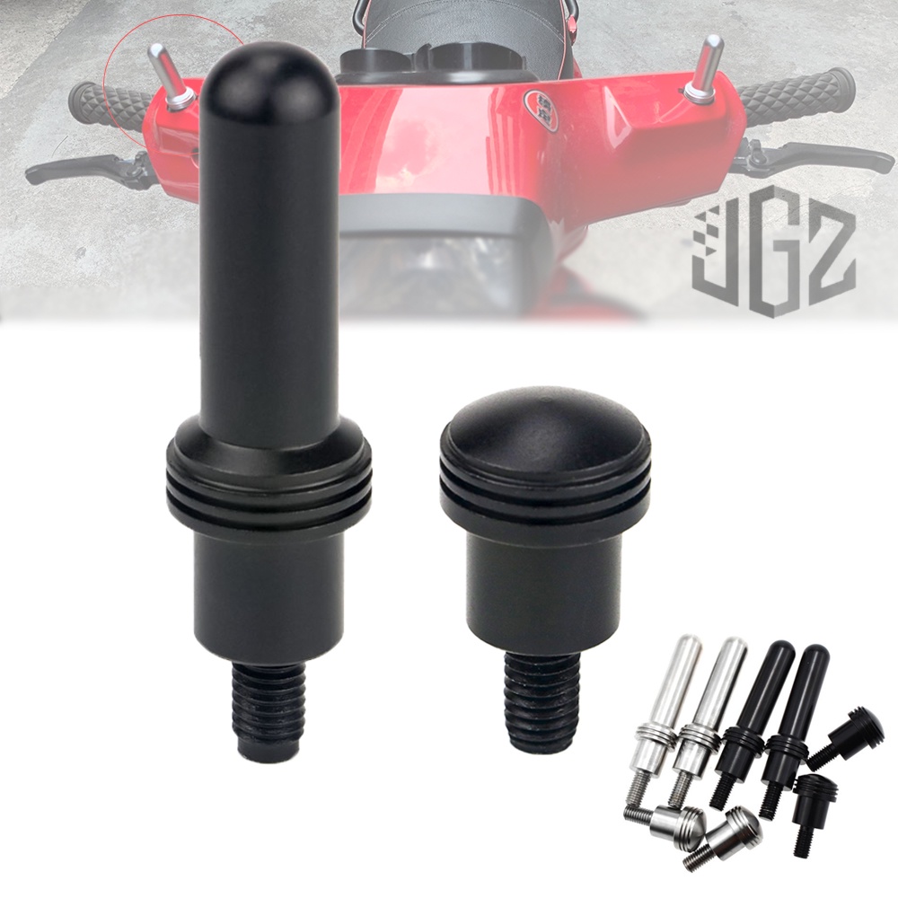 Motorcycle Side Mirror Adapte Screw CNC Aluminum Rearview Mirror Bolts ...