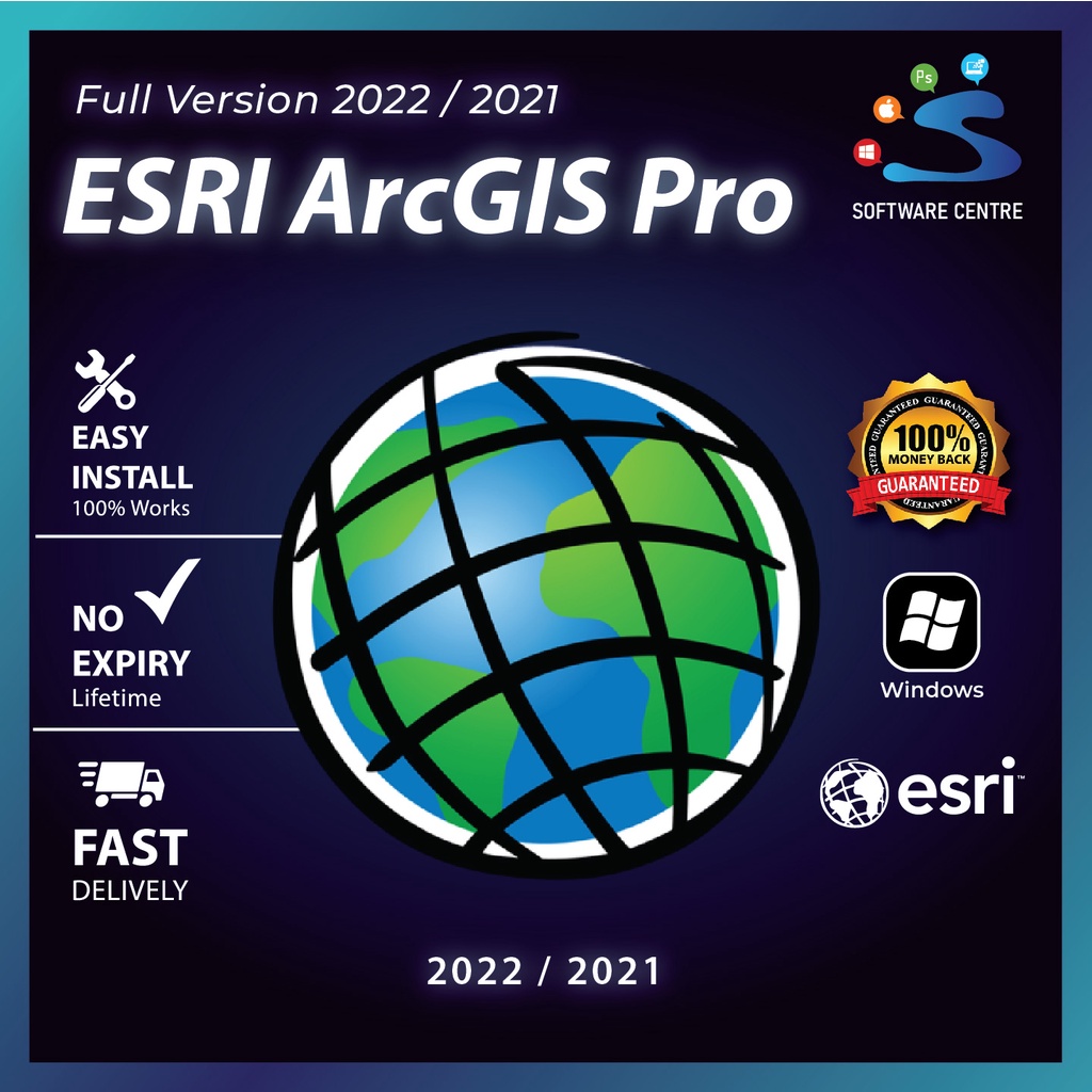 [NEW] ESRI ArcGIS Pro [ Last update 2022] | Shopee Malaysia
