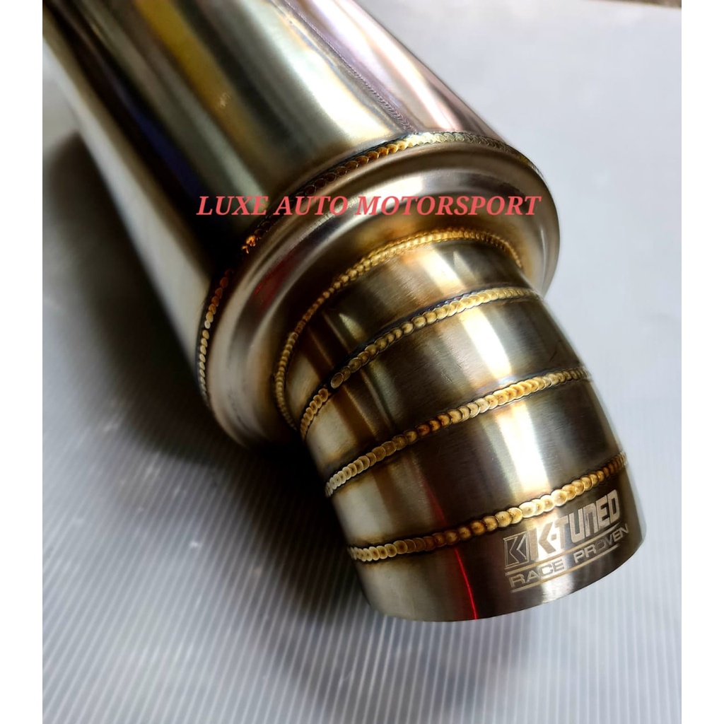 Exhaust K-Tuned SportMuffler Inlet 2/2.3/2.5/3" / SFlow (Guarranty Good ...