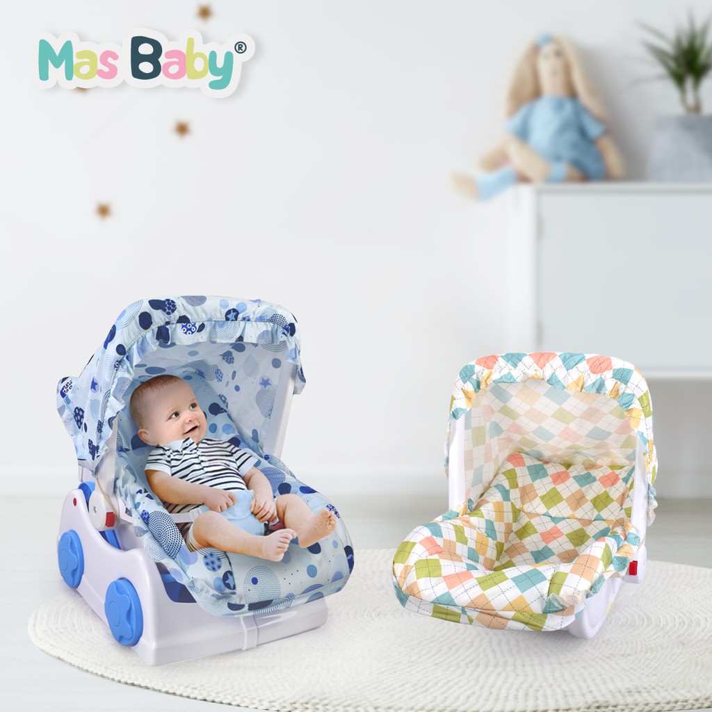 Mas Baby Lulu Infant Rocker Carrier Bouncer Buaian Enjut Tempat Duduk ...