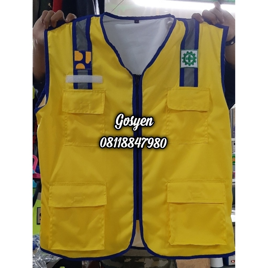 Custom Design Rompi / Bikin Rompi / Sewing Rompi / Uniform Convection ...
