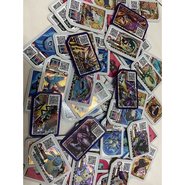 Original Pokemon gaole lucky draw 【5 piece gaole in a pack】 | Shopee ...